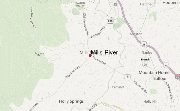Mills River Weather Forecast