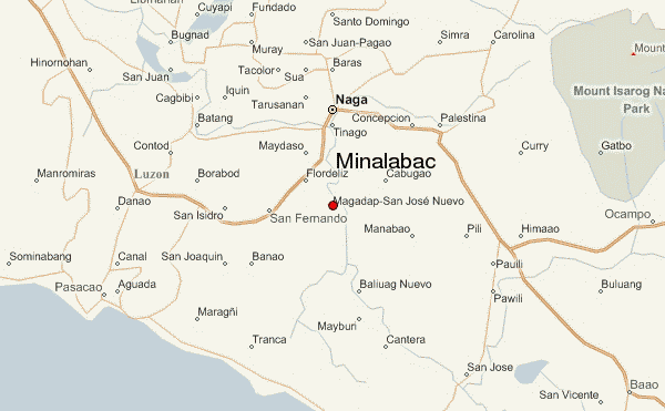 Minalabac Weather Forecast