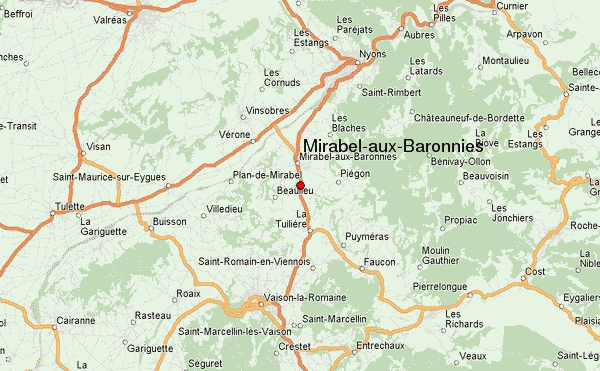 Prévisions météo pour Mirabel-aux-Baronnies