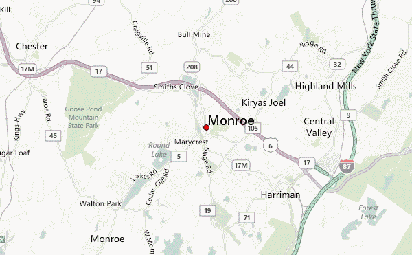 Monroe, New York Weather Forecast