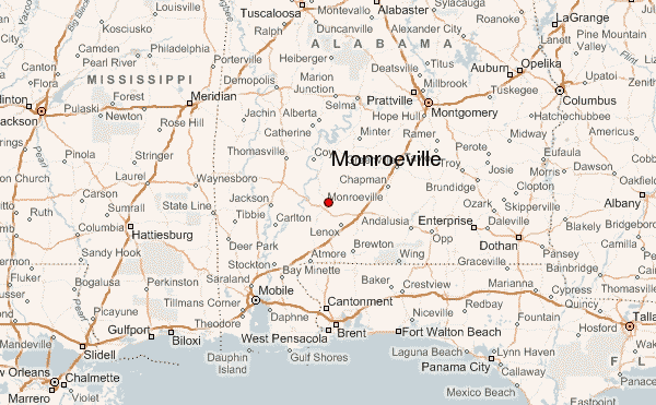 Monroeville, Alabama Weather Forecast