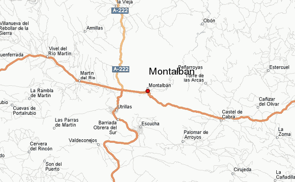 Previsión del Tiempo para Montalbán