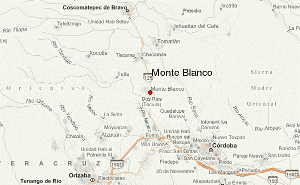 Previsión del Tiempo para Monte Blanco