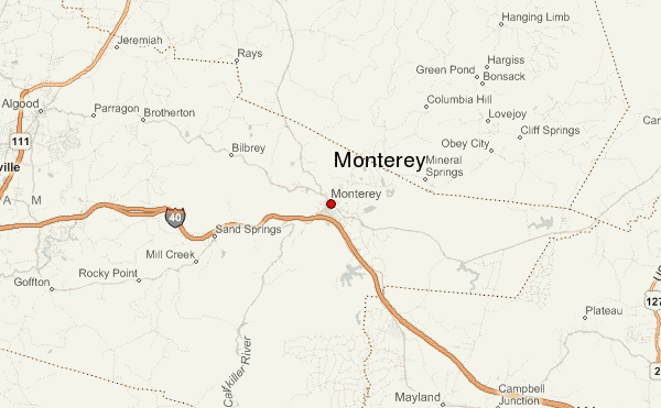 Monterey, Tennessee Weather Forecast