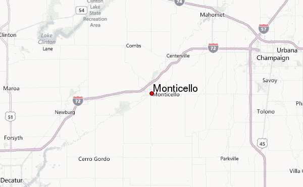 Previsión del Tiempo para Monticello, Illinois