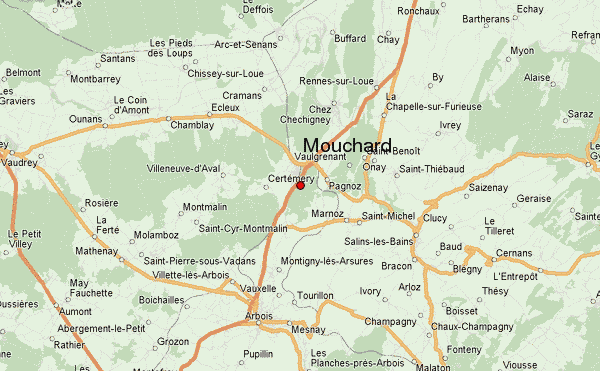 Mouchard Weather Forecast