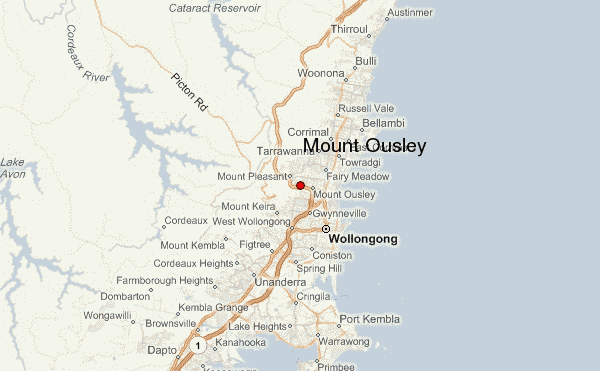 Mount Ousley Weather Forecast