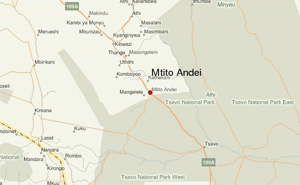 Mtito Andei Weather Forecast