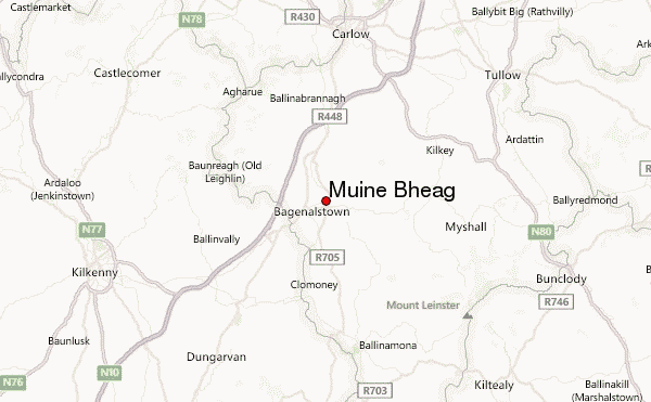 Bagenalstown Weather Forecast