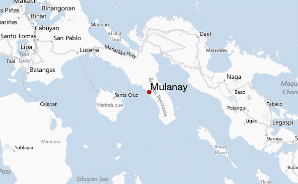 Mulanay Weather Forecast
