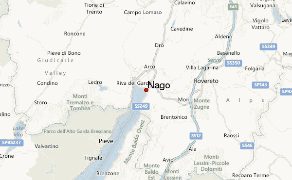 Prévisions météo pour Nago-Torbole