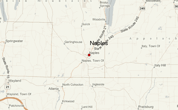 Naples, New York Weather Forecast