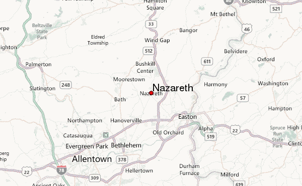 Nazareth, Pennsylvania Weather Forecast