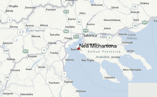 Nea Michaniona Weather Forecast