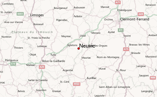 Neuvic, France Weather Forecast