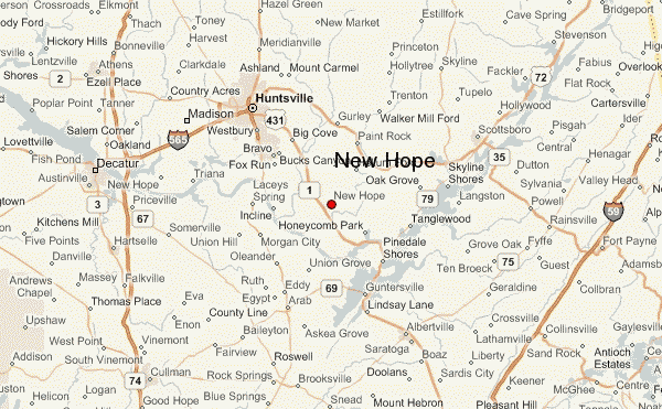 New Hope, Alabama Weather Forecast