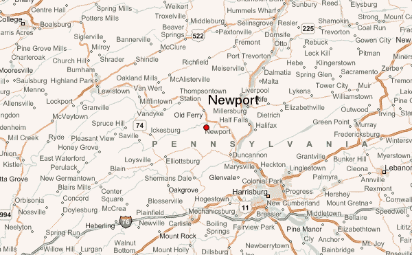 Newport, Pennsylvania Weather Forecast