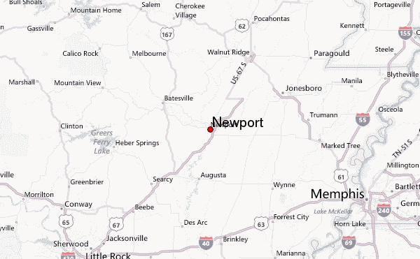 Newport, Arkansas Weather Forecast