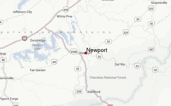 Newport, Tennessee Weather Forecast