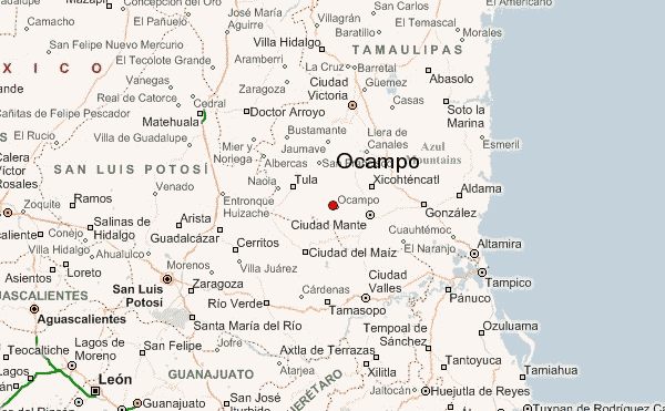 Previsión del Tiempo para Ocampo, México