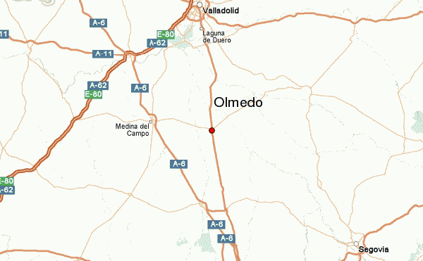 Previsión del Tiempo para Olmedo