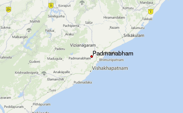 Prévisions météo pour Padmanabham