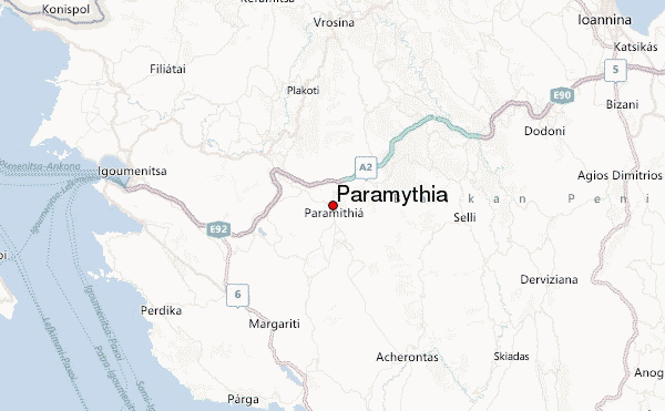 Paramythia Weather Forecast