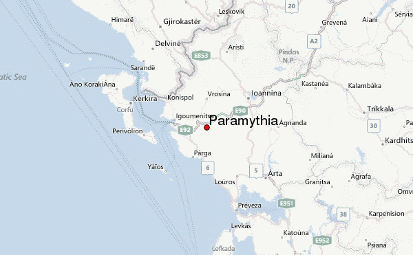 Paramythia Weather Forecast