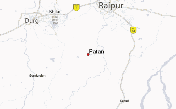 Patan, India, Chhattisgarh Weather Forecast