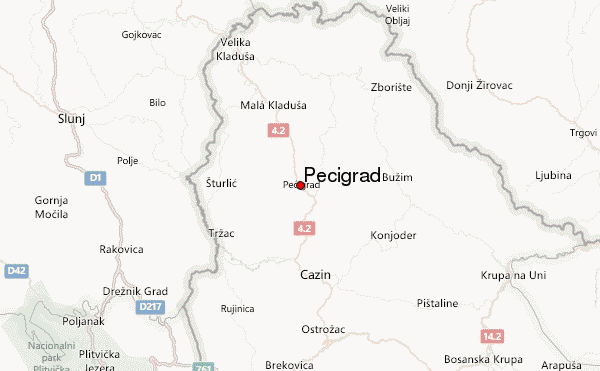 Pećigrad Weather Forecast
