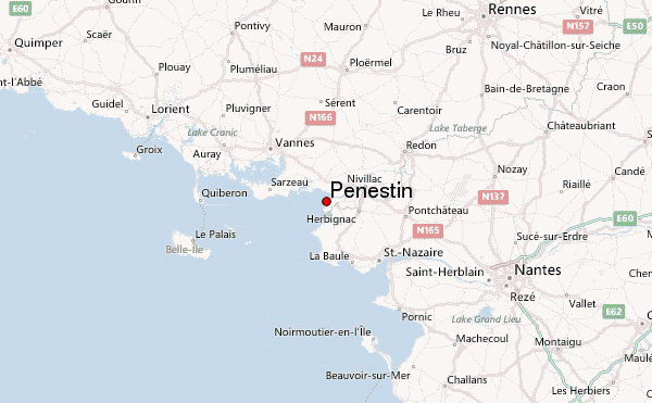Prévisions météo pour Pénestin