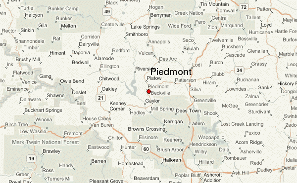 Piedmont, Missouri Weather Forecast