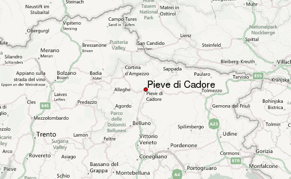 Previsión del Tiempo para Pieve di Cadore