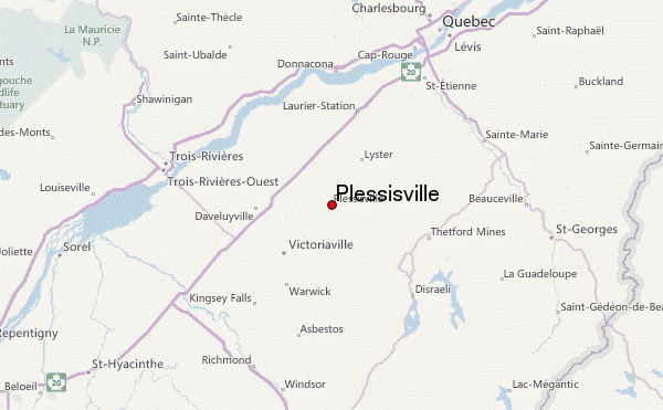 Prévisions météo pour Plessisville