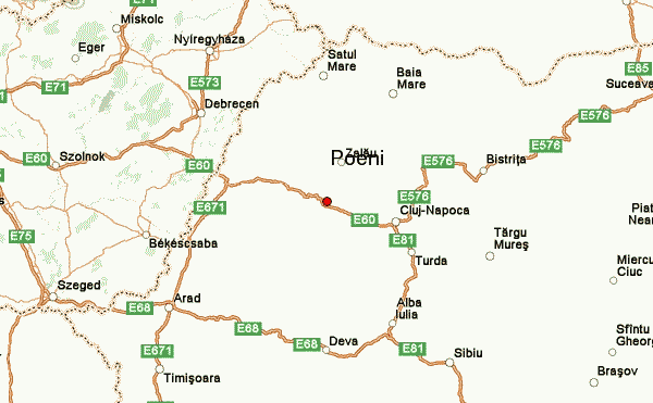 Previsión del Tiempo para Poeni, Rumanía