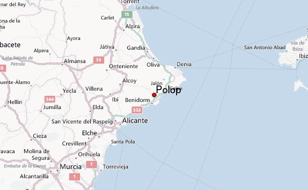 Polop Stadsgids