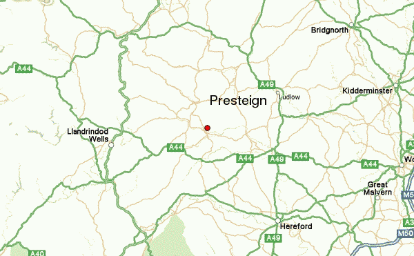 Presteigne Weather Forecast