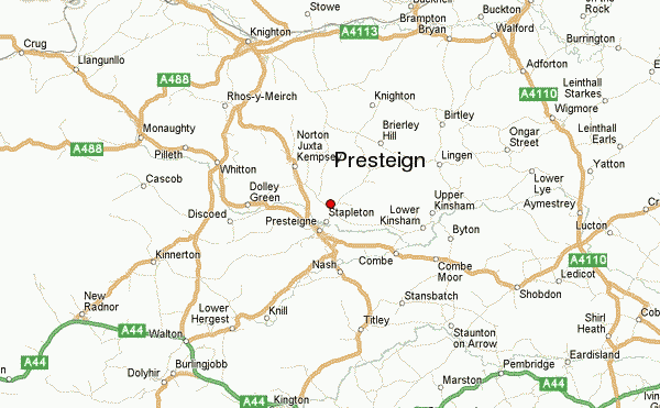 Presteigne Weather Forecast