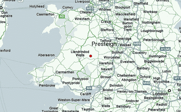 Presteigne Weather Forecast