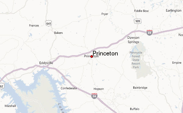 Princeton, Kentucky Weather Forecast