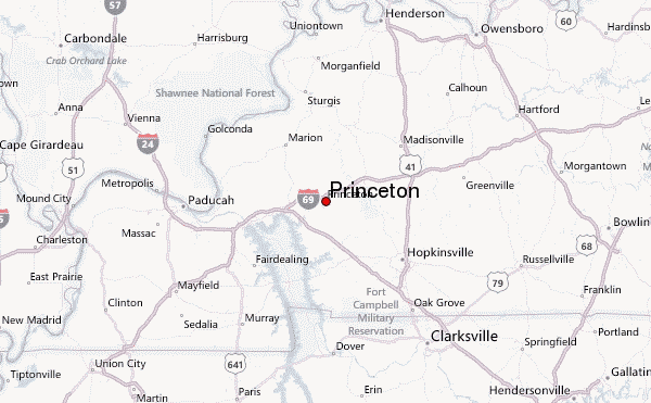 Princeton, Kentucky Weather Forecast