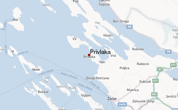 Privlaka, Croatia Weather Forecast