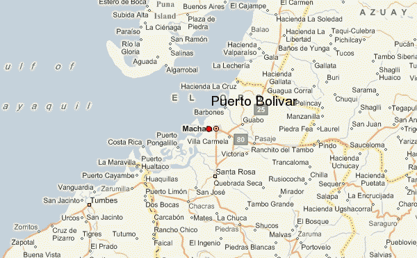 Puerto Bolivar Weather Forecast