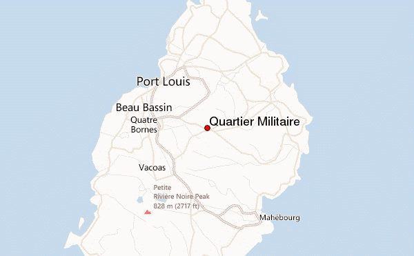 Prévisions météo pour Quartier Militaire