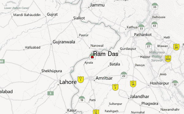 Previsión del Tiempo para Ram Das