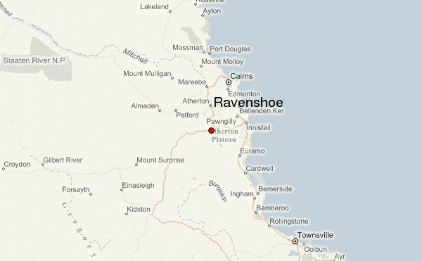 Ravenshoe Weather Forecast