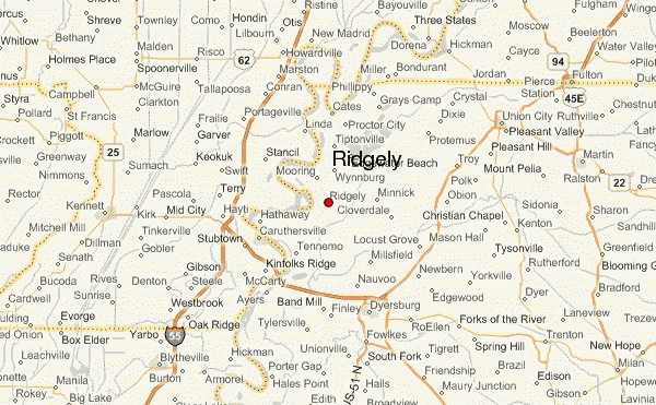 Ridgely, Tennessee Weather Forecast