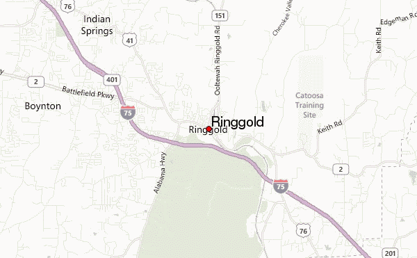 Previsión del Tiempo para Ringgold
