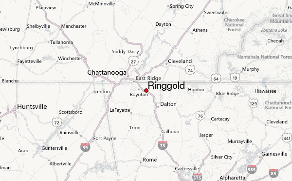 Previsión del Tiempo para Ringgold