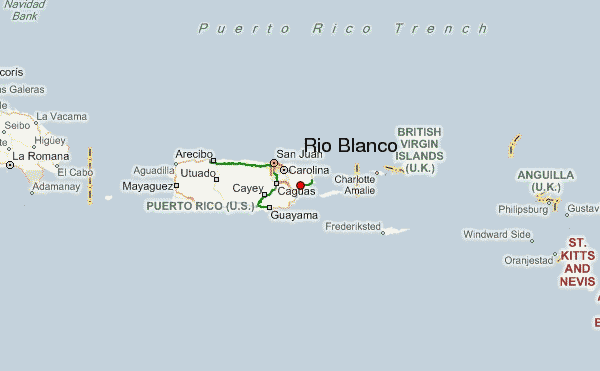 Rio Blanco, Puerto Rico Weather Forecast